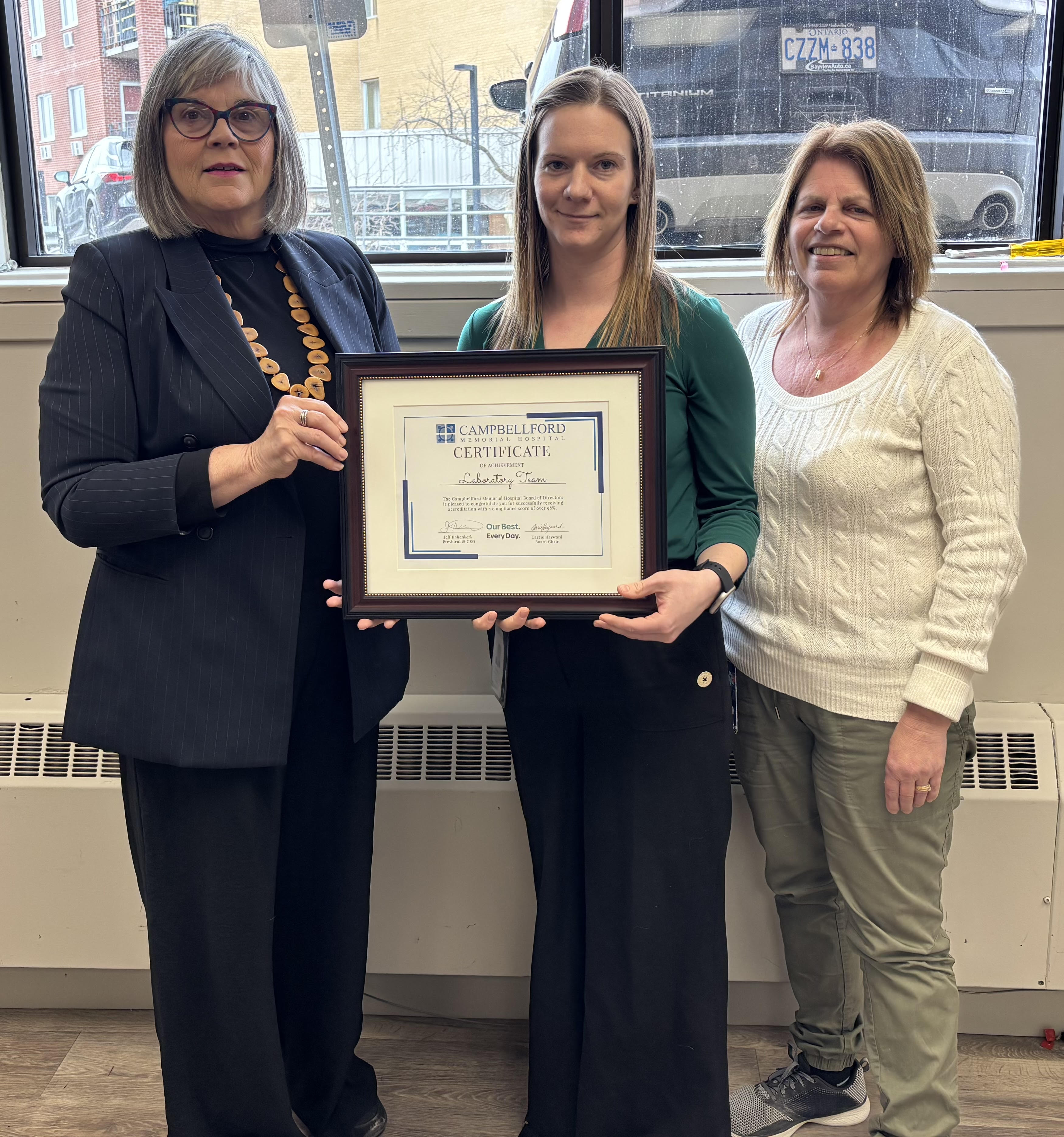 Recognizing Excellence | Campbellford Memorial Hospital